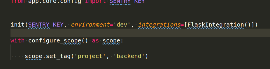 Create custom tags doesn't work · Issue #501 · getsentry/sentry-python · GitHub