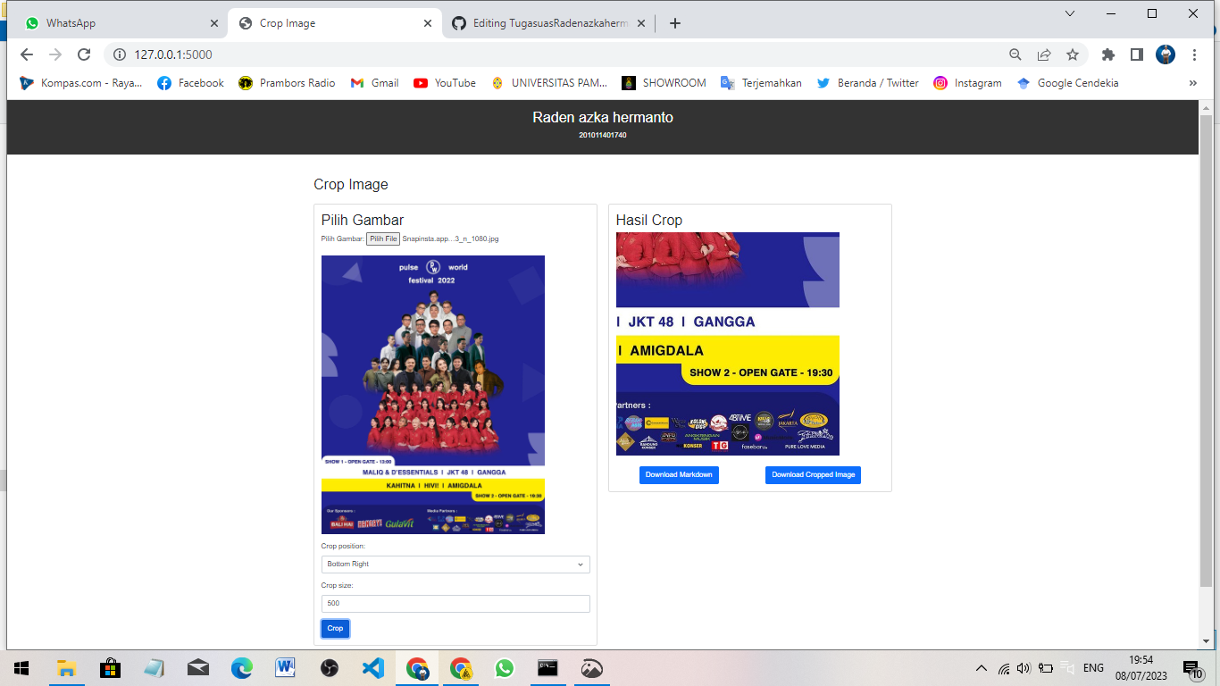 GitHub - azkahmnt4/TugasuasRadenazkahermantoKomputergrafik: Nama : Raden azka hermanto Nim ...