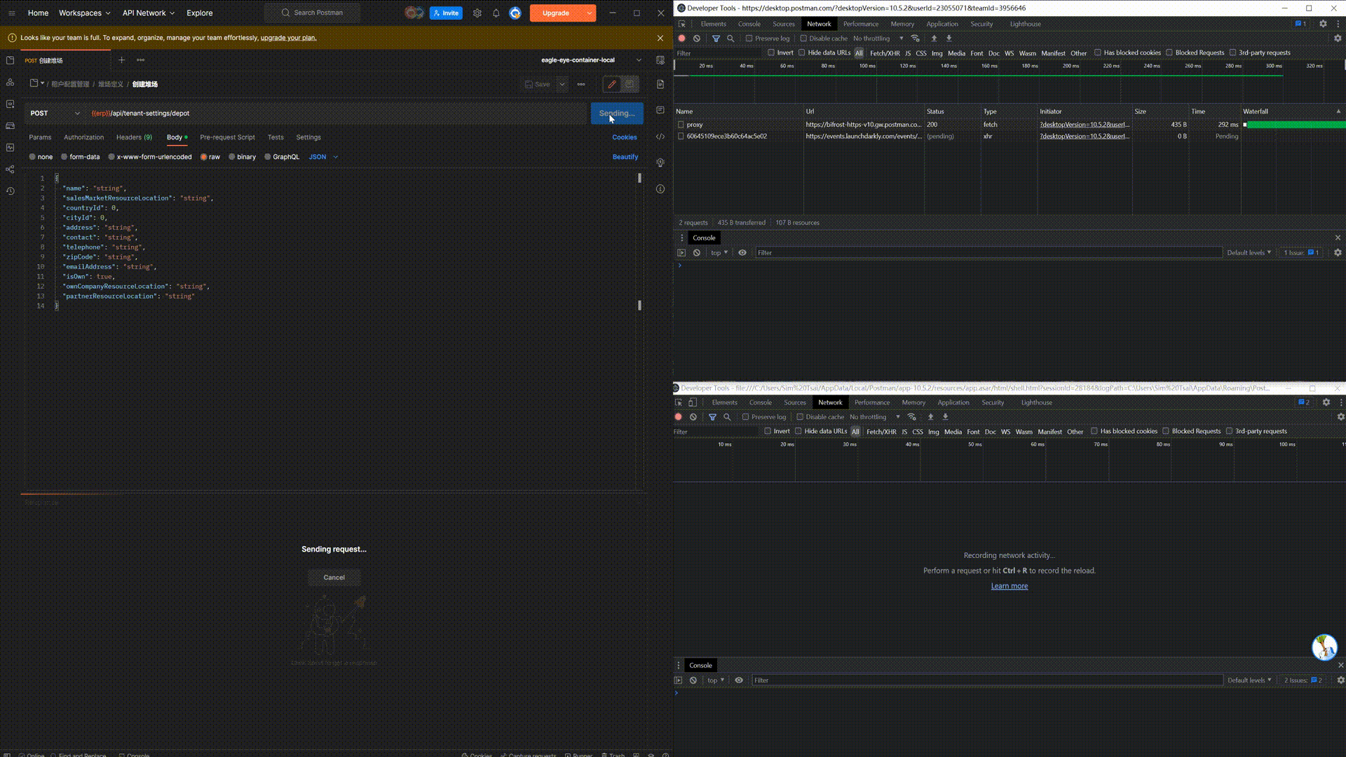 Frequent Request Not Send And No Any Log · Issue 11545 · Postmanlabs Postman App Support · Github