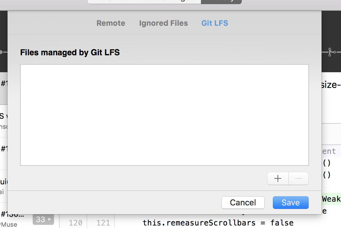 Configure tracked LFS files · Issue #69 · desktop/desktop · GitHub