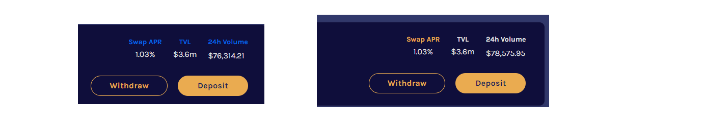 Improvements to some element color styling · Issue #87 · Snowball-Finance/axial-frontend · GitHub