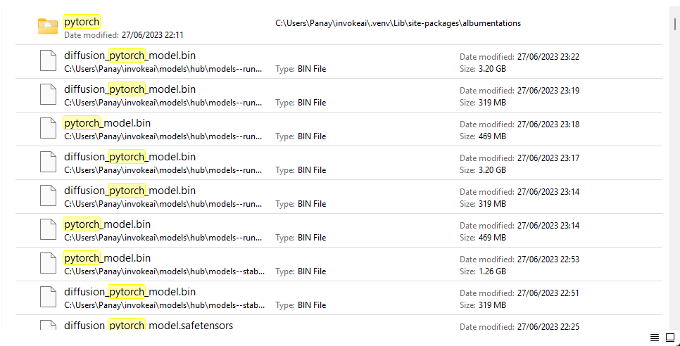 [bug]: Pytorch keeps downloading · Issue #3602 · invoke-ai/InvokeAI · GitHub