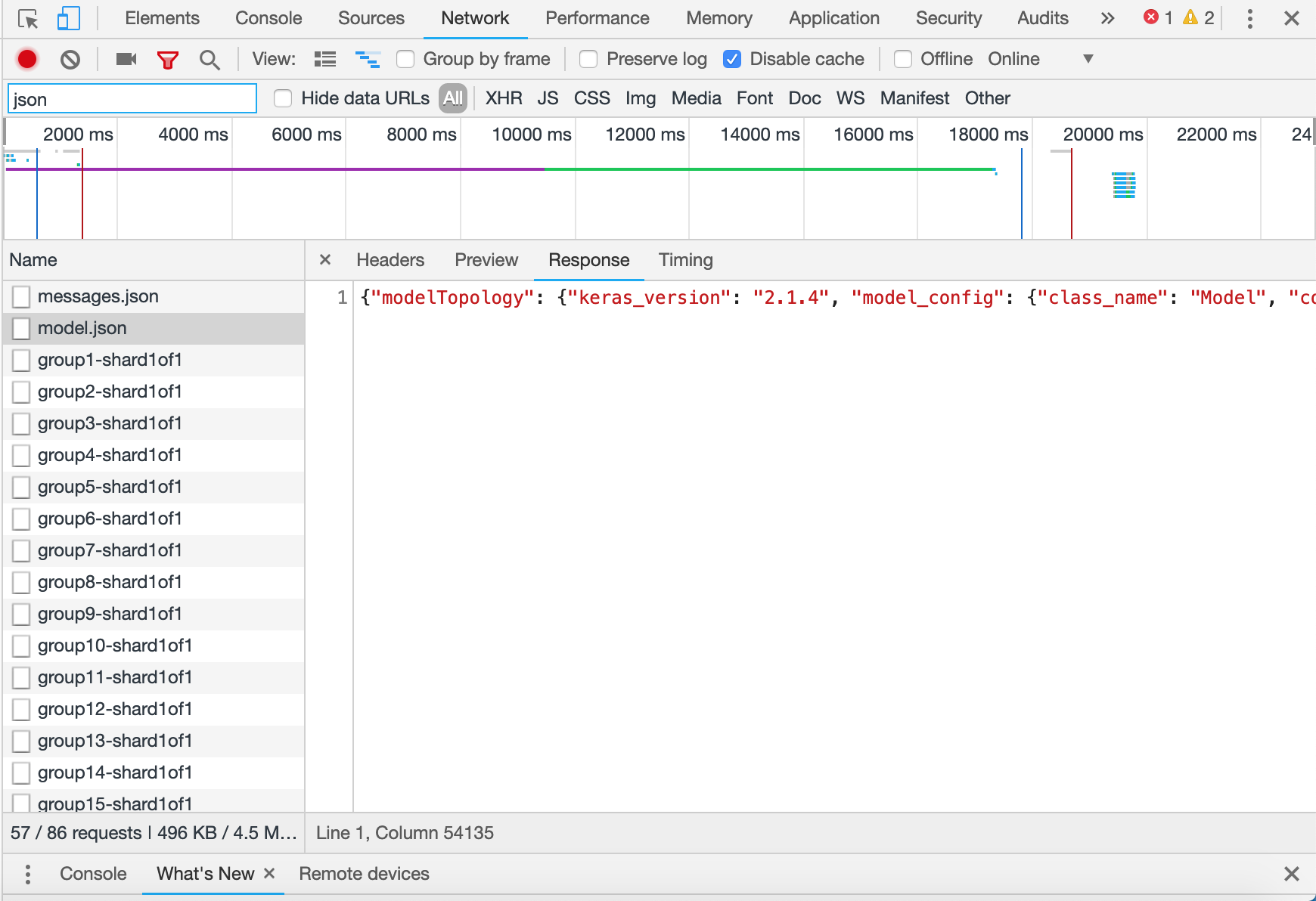 Error:io_utils.ts:116 Uncaught (in promise) RangeError: byte length of Float32Array should be a ...