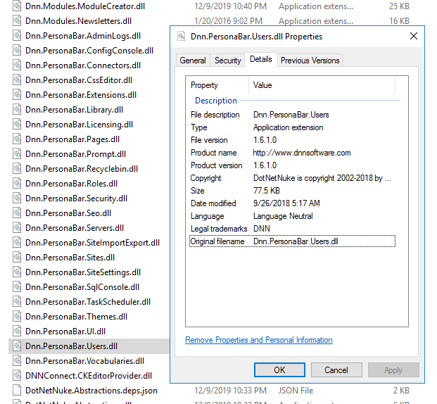Users Persona Bar Page Procedure or function Error 'Personabar_GetUsersBySearchTerm' expects ...