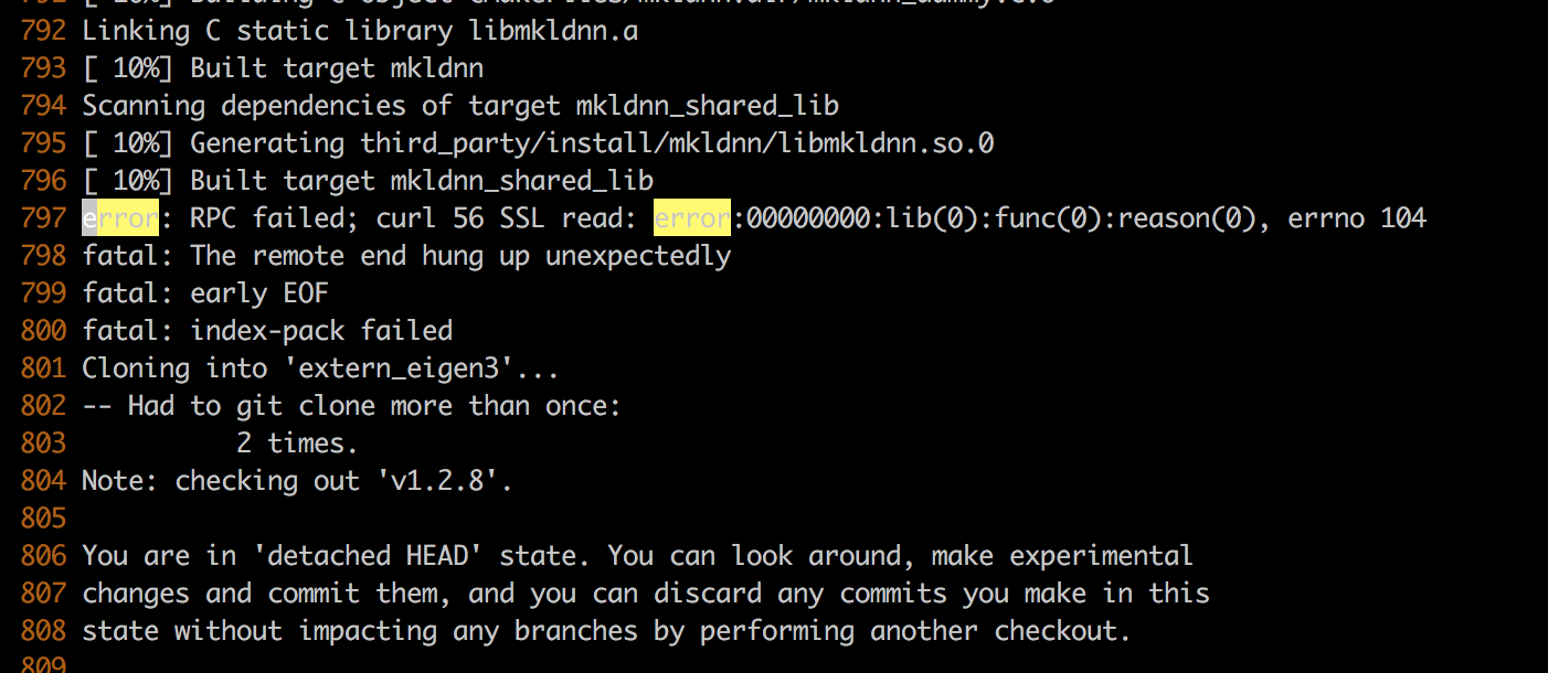 编译提示error:RPC failed · Issue #11599 · PaddlePaddle/Paddle · GitHub