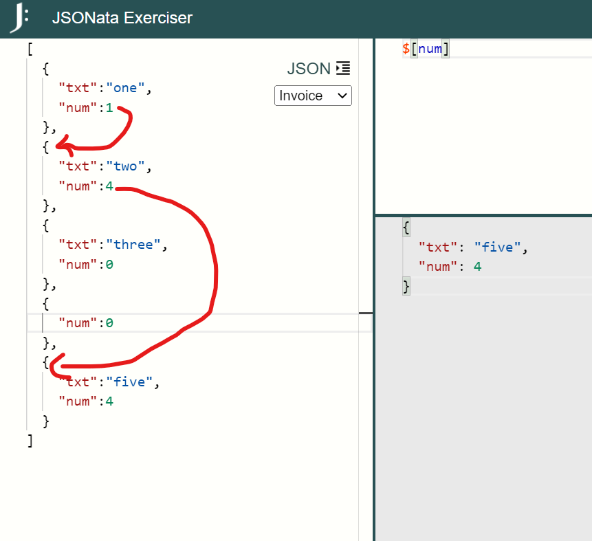 Path Processing Filter Is Inconsistent For Numeric Data · Issue 596 · Jsonata Js Jsonata · Github