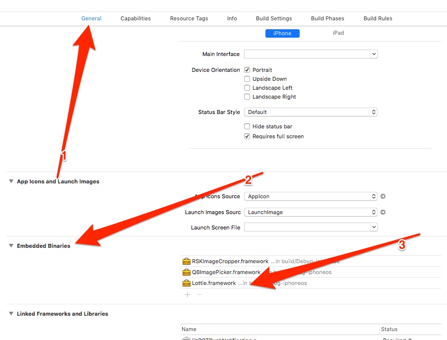 Cycle in dependencies between targets 'LottieLibraryIOS' and 'LottieReactNative' · Issue #385 ...