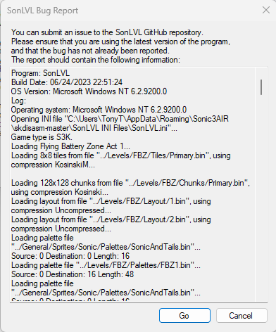 Need Some Help · Issue #150 · sonicretro/SonLVL · GitHub