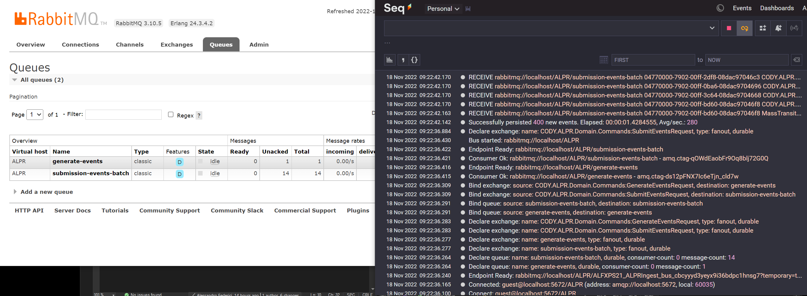 Queue stuck and publish holding-on to something... · MassTransit MassTransit · Discussion #3853 ...