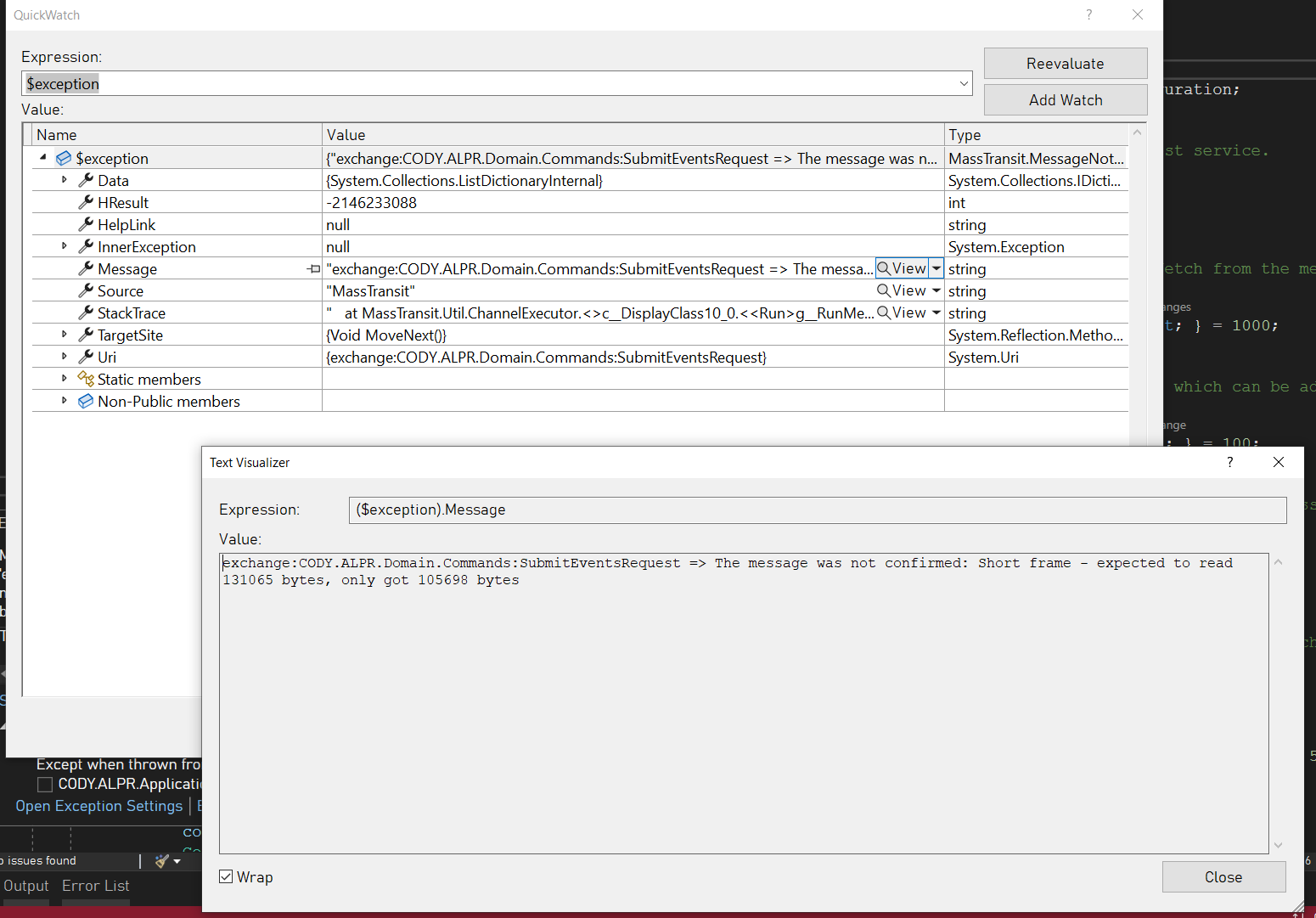 Queue stuck and publish holding-on to something... · MassTransit MassTransit · Discussion #3853 ...