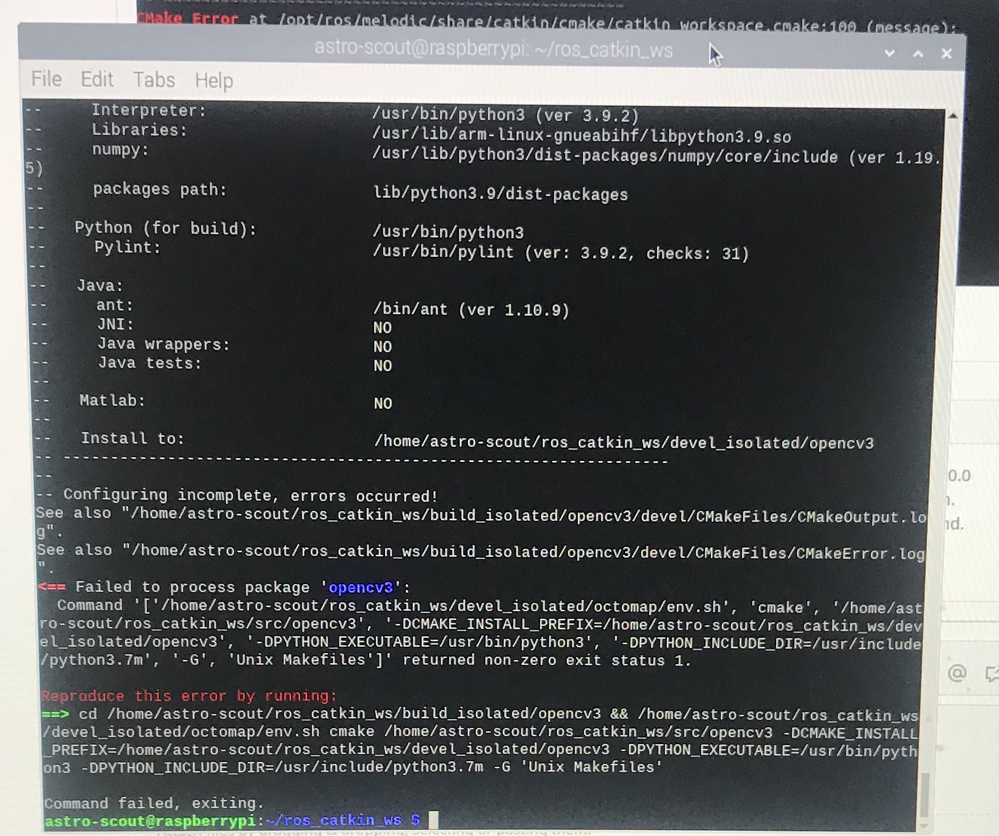 catkin_make errors · Issue #132 · Slamtec/rplidar_ros · GitHub
