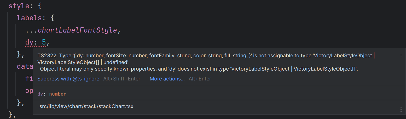 dy does not exist in type 'VictoryLabelStyleObject | VictoryLabelStyleObject[]' · Issue #2616 ...
