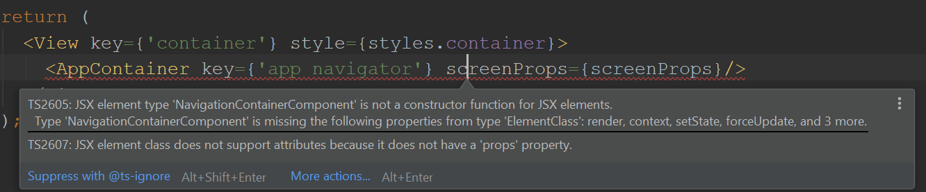 DrawerItemsProps should have screenProps · Issue #7546 · react-navigation/react-navigation · GitHub