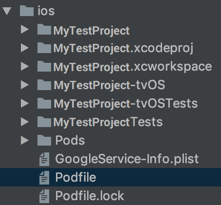 Adding *.xcworkspace to gitignore · Issue #25403 · facebook/react-native · GitHub