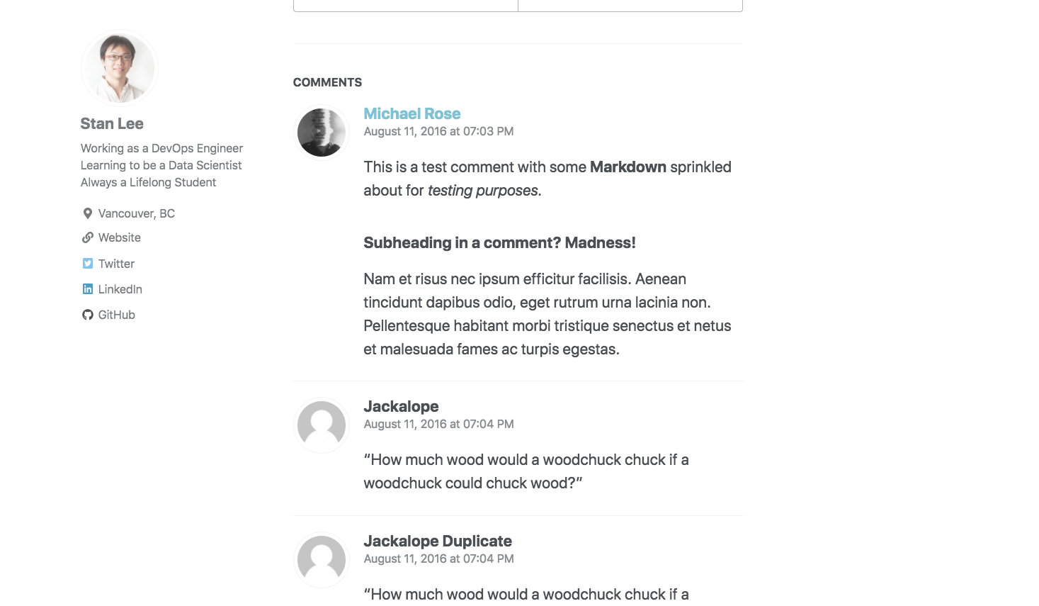 Staticman comment form does not appear · Issue #1544 · mmistakes/minimal-mistakes · GitHub