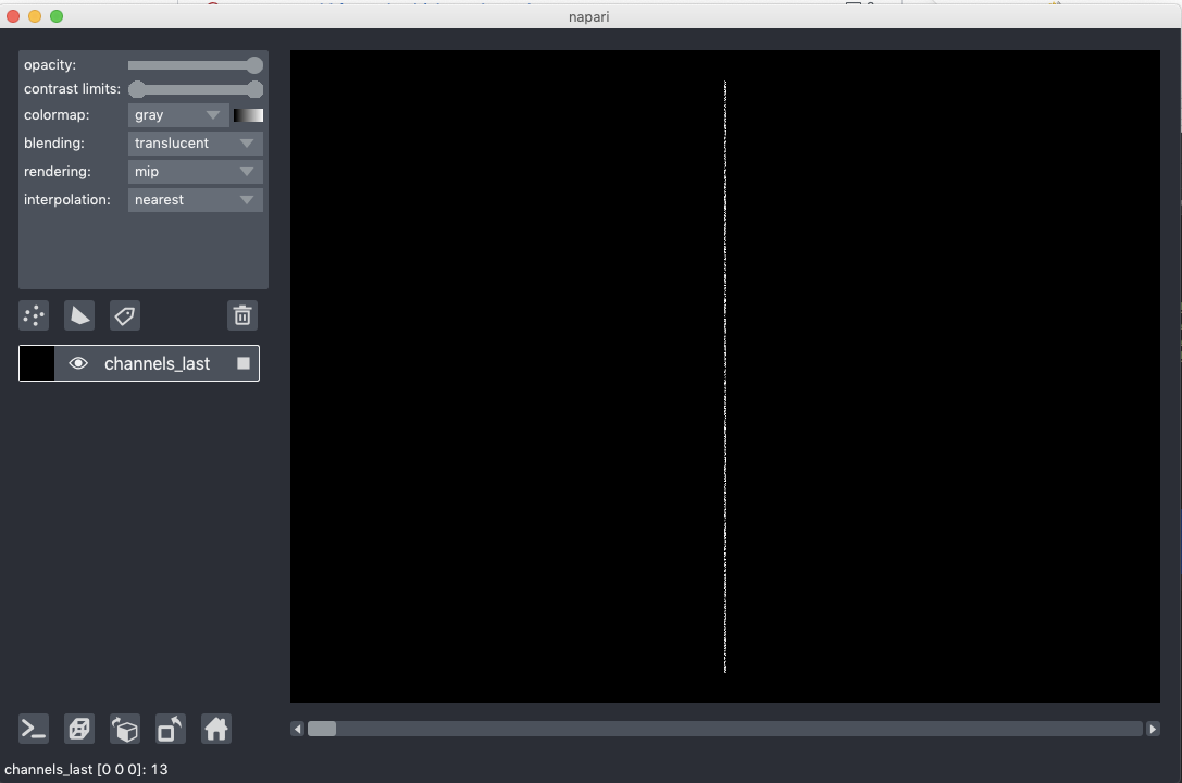 Incorrect interpretation of dimensions for viewing multichannel data · Issue #581 · napari ...
