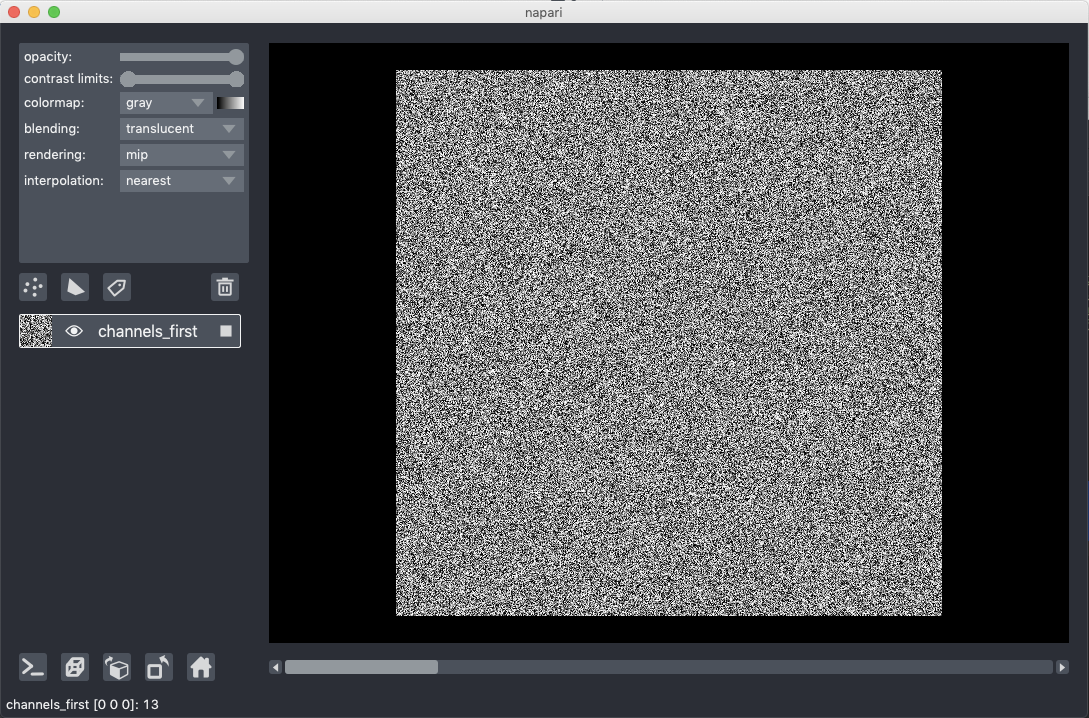 Incorrect interpretation of dimensions for viewing multichannel data · Issue #581 · napari ...