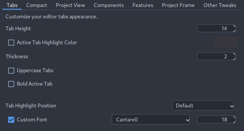 [Bug]: Some elements have scaling issues with increased custom font size in the new Material ...