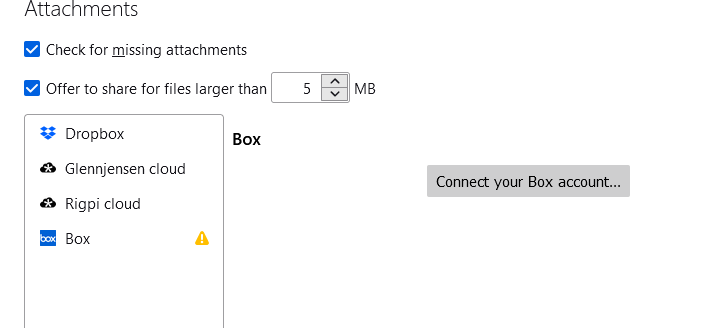 Filelink for Box... not working in TB91 · Issue #8 · darktrojan/dropbox ...