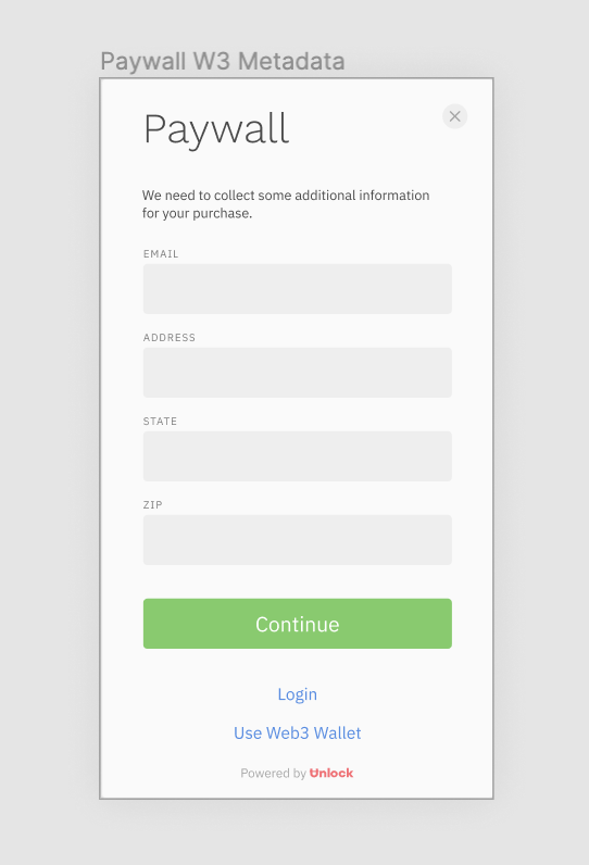 Ability to require metadata before purchases · Issue #5693 · unlock-protocol/unlock · GitHub