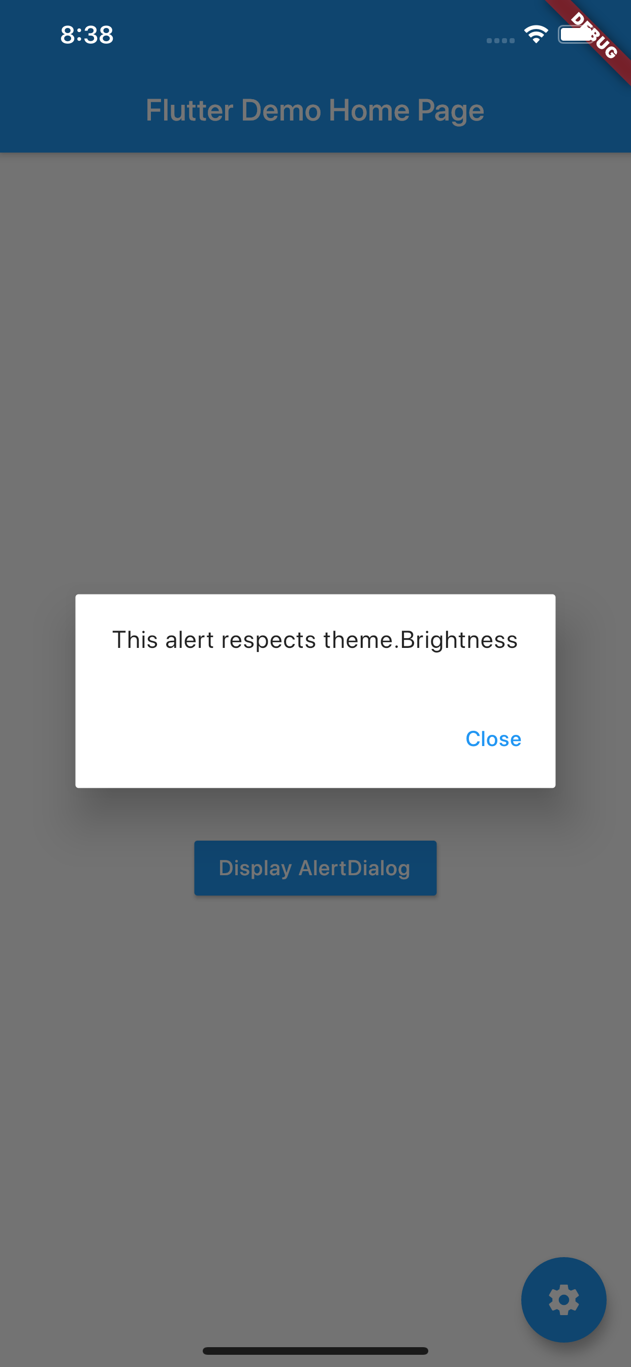 CupertinoAlertDialog doesn't respect theme.Brightness · Issue #48988 · flutter/flutter · GitHub