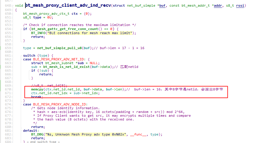 Blemesh Proxyclientc Stack Buffer Overflow Idfgh 3004 · Issue 5035 · Espressifesp Idf