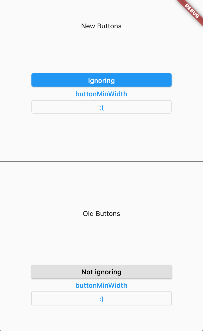 New Button Widgets ignoring ButtonBar's buttonMinWidth parameter ... New Button Widgets ignoring ButtonBar's buttonMinWidth parameter ...