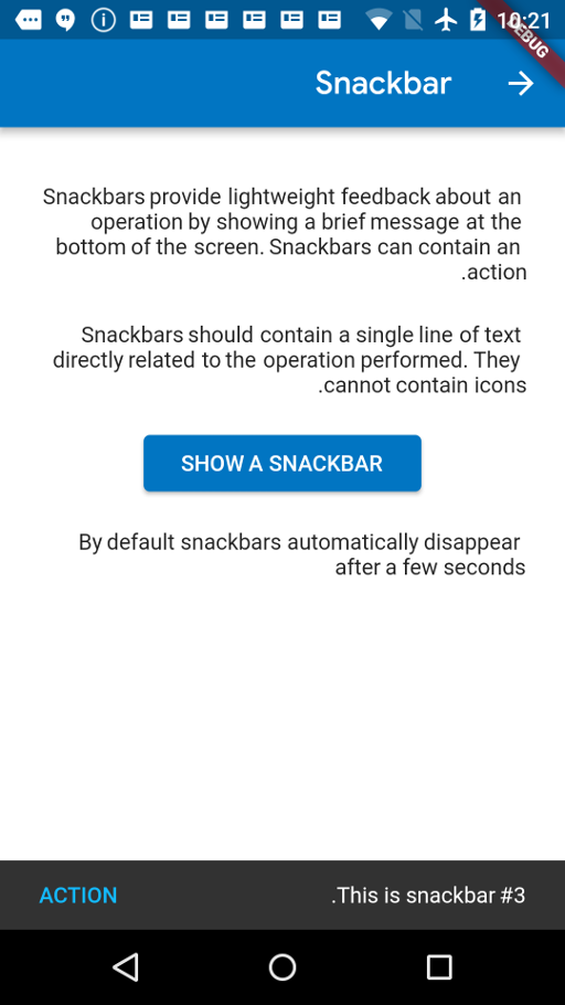 Direction Of The Snackbar S Action For Rtl Language · Issue 17151 · Flutter Flutter · Github
