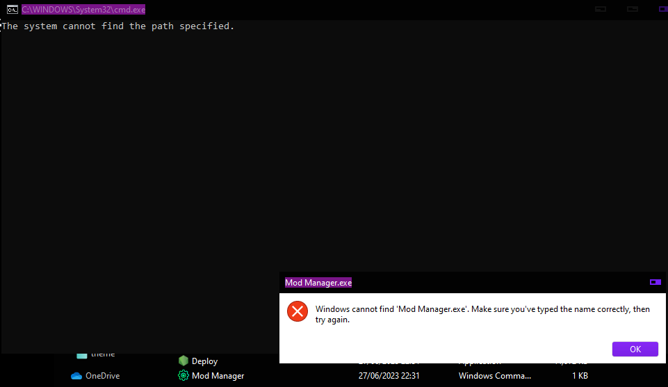 [issue Report] Tzeya Deployment Error · Issue 589 · Atampy25 Simple Mod Framework · Github