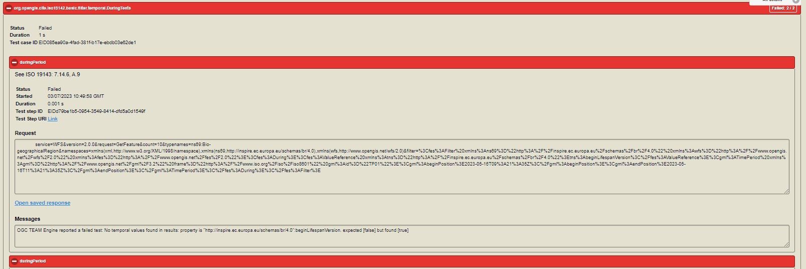 Wfs 20 Error On Filtertemporaldurringtests · Issue 975 · Inspire Mifhelpdesk Validator 