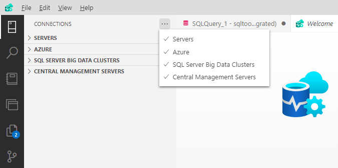 entry point for resource deployment in connections view is gone · Issue ...