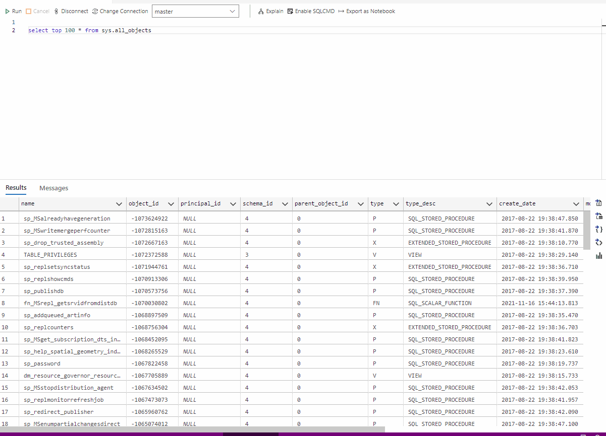 query result grid becomes unreachable using keyboard after switching ...