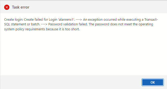 Get sql login password complexity policy · Issue #22275 · microsoft/azuredatastudio · GitHub