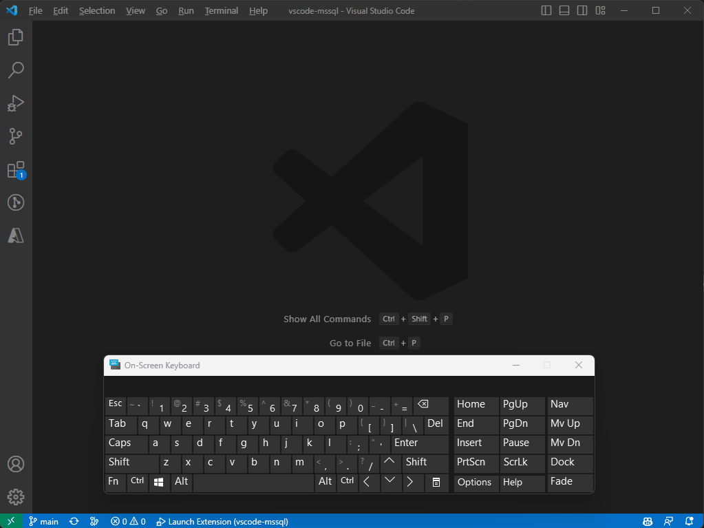 A11y_SQL Azure Data Studio_New Terminal_Keyboard:Tab key or shift+tab does not move to link ...