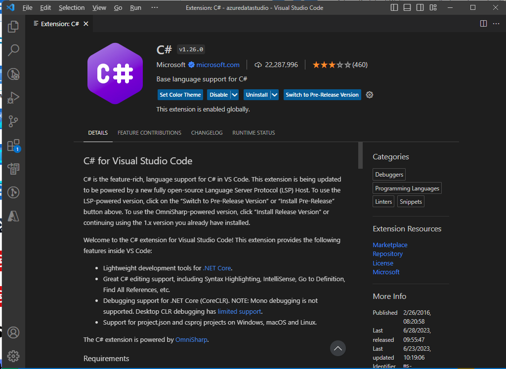 Extension page's text color doesn't change properly when system high contrast theme is turned on ...
