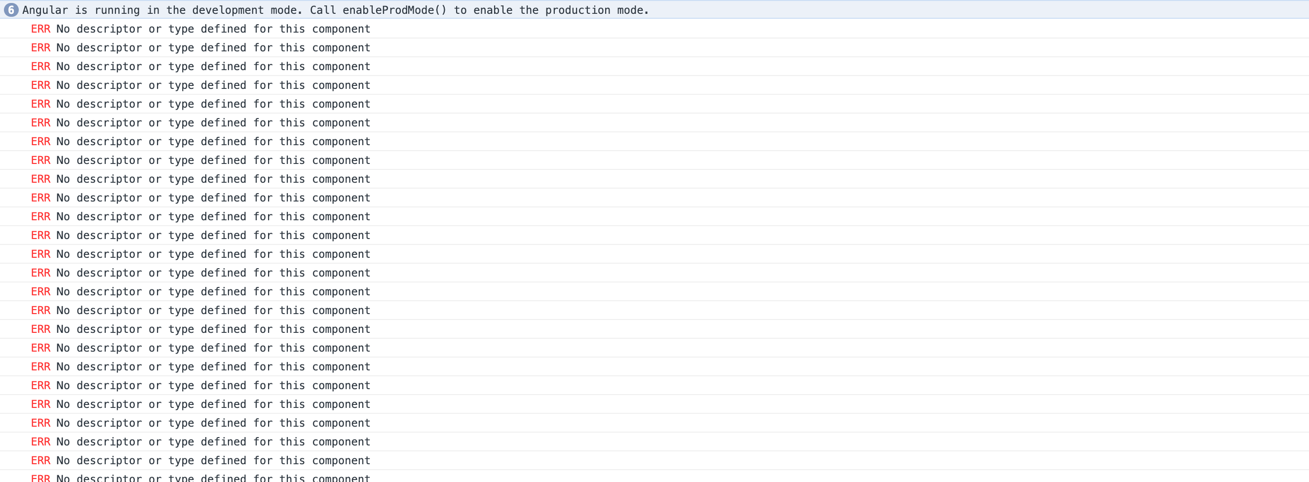 not able to update declarative table's property after initialization (with component type column ...