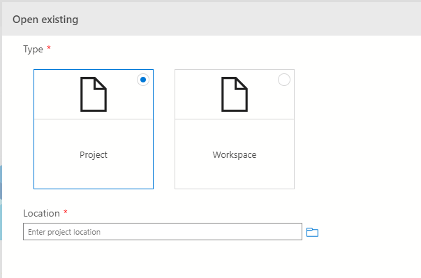 Icon Size In Open Project Dialog Is Not Consistent With Create New Project Dialog · Issue 13443
