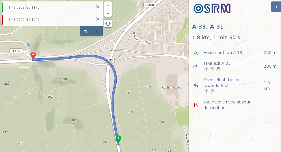 Lane Assist Does Not Highlight The To Be Used Lane · Issue 5121 · Project Osrm Osrm Backend