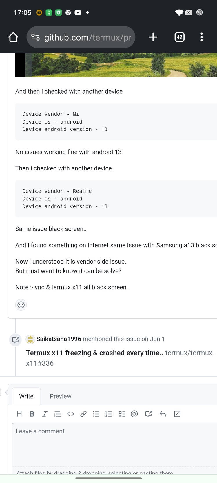 Internet Connection (WiFi/Mobile Data) Not Connected with Not Showing Instead of Proot Distro ...