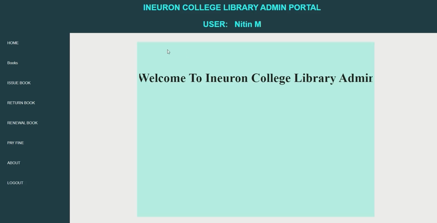 GitHub - gallakishore/college-library-management-application: The college library management app ...