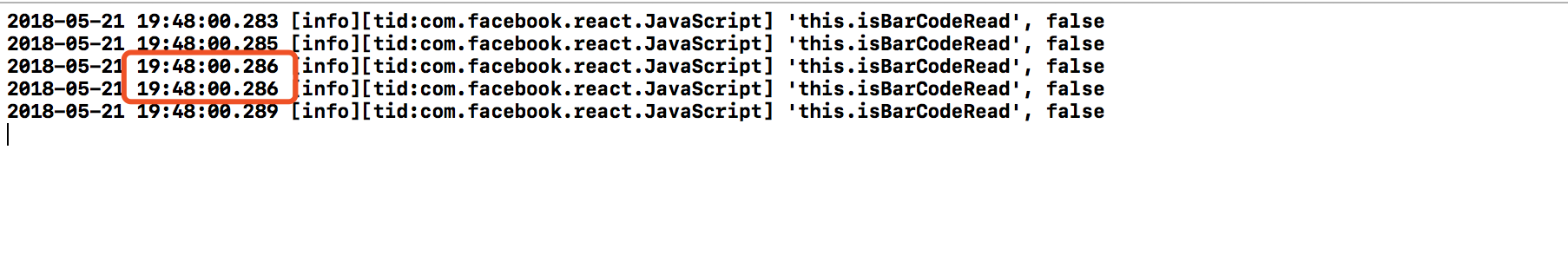 Does The Component Have No Control Over The Onbarcoderead Callback Interval Attribute · Issue