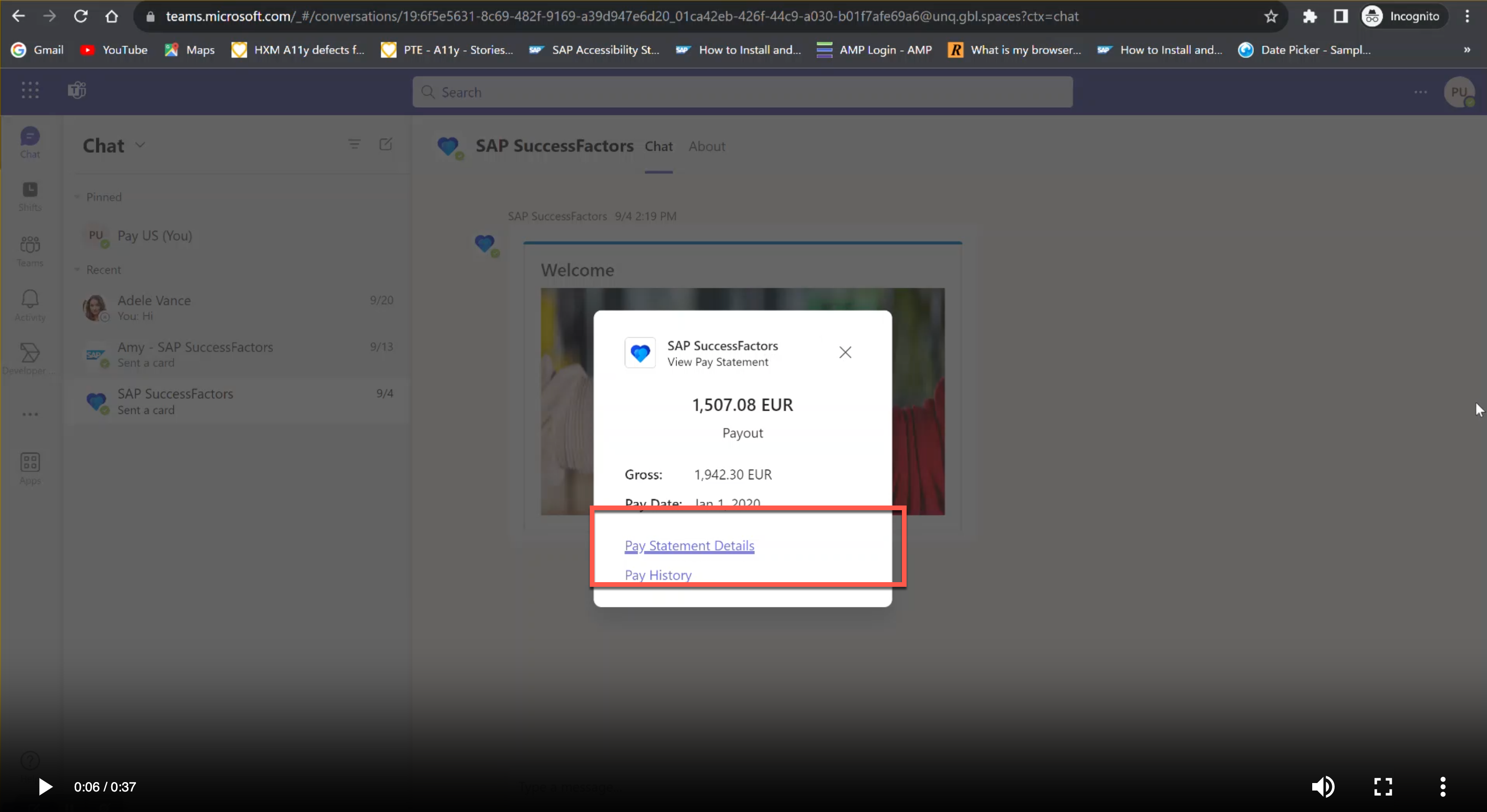 [Accessibility] no clear focus outline for link on Windows, URL is provided as tooltip for the ...