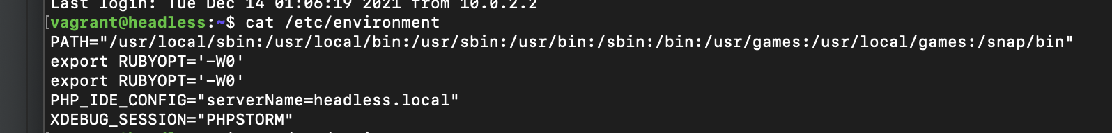Avoid always adding `export RUBYOPT='-W0'` on every provision · Issue ...