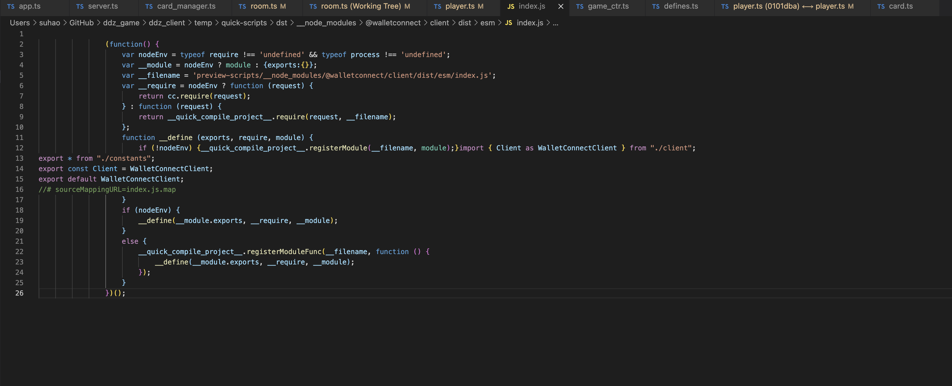 安装walletconnectclient的时候不能被正确解析 · Issue 8827 · Cocoscocos Engine · Github