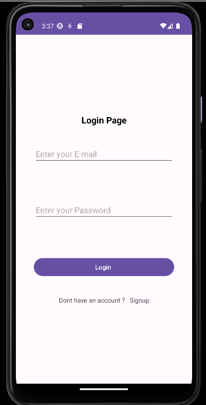GitHub - HarshBytes/Signup-Signin: Login-Activity And Registration ...