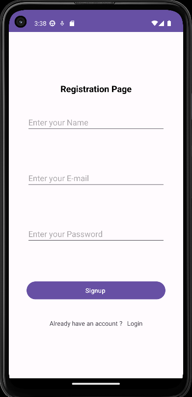 GitHub - HarshBytes/Signup-Signin: Login-Activity And Registration ...