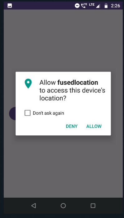 GitHub - HarshBytes/FusedLocationProviderClient: User's Last Location ...