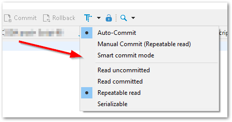 Smart commit mode not working by default on connections made through CLI · Issue #21209 ...