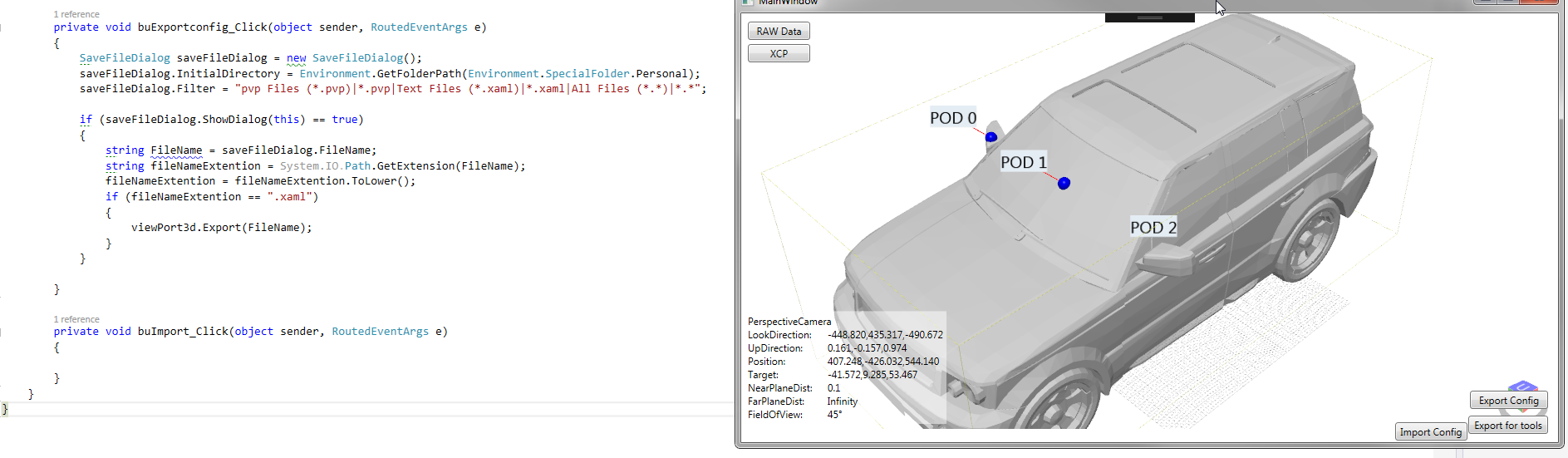 How to Export and Import a scene (all Spheres on a car e.g.) ? · Issue ...
