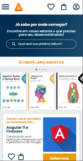 GitHub - laisaf7/AluraBook: Projeto feito durante o curso de responsividade da Alura.